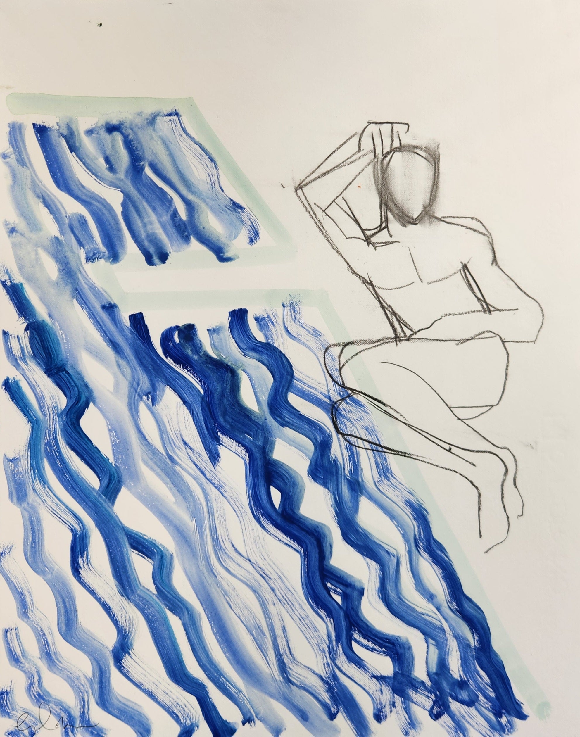 Laying Man – Gavin Dobson Fine Art